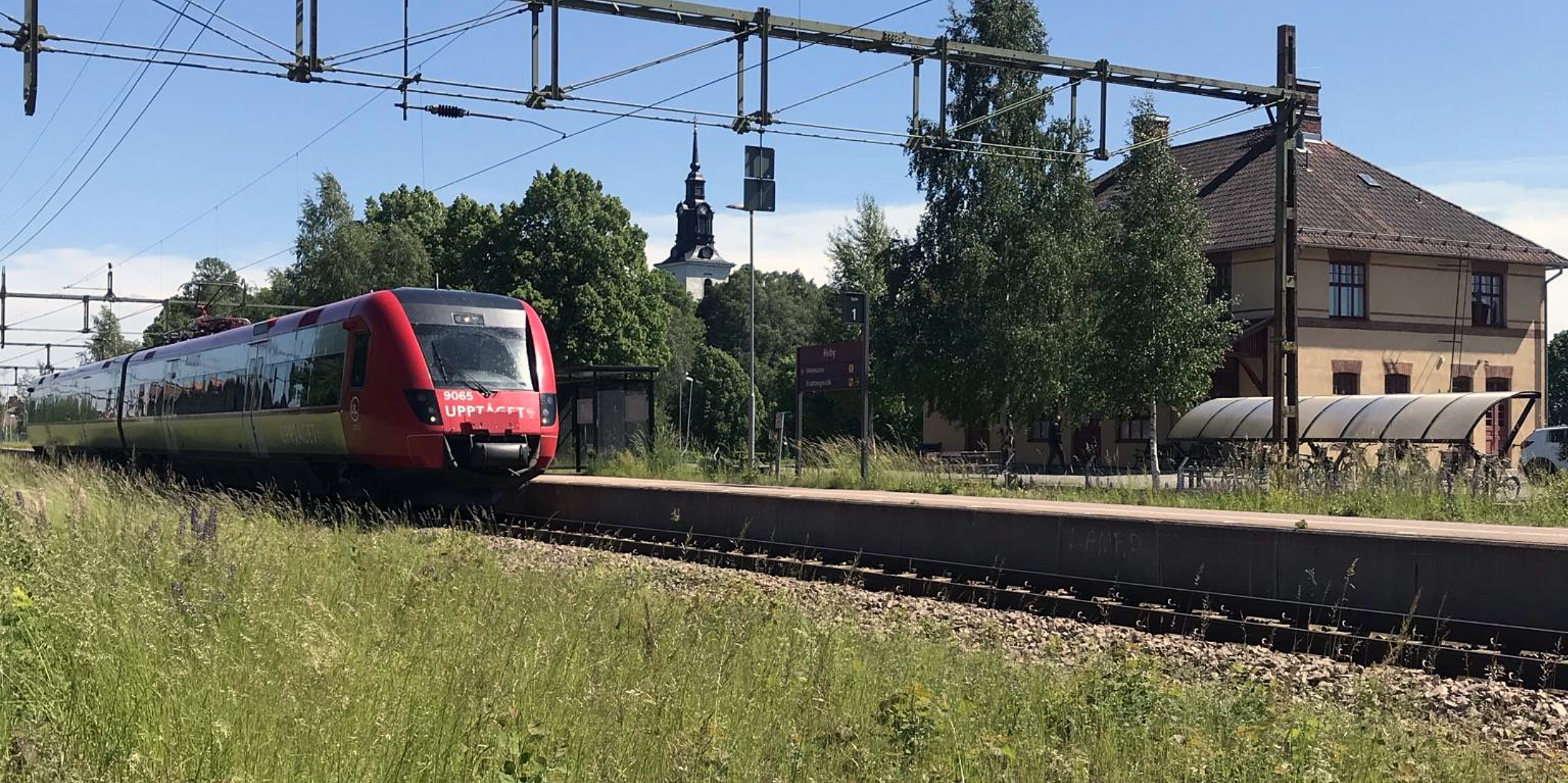 Heby station – nytt mötesspår och planskild passage - www.trafikverket.se